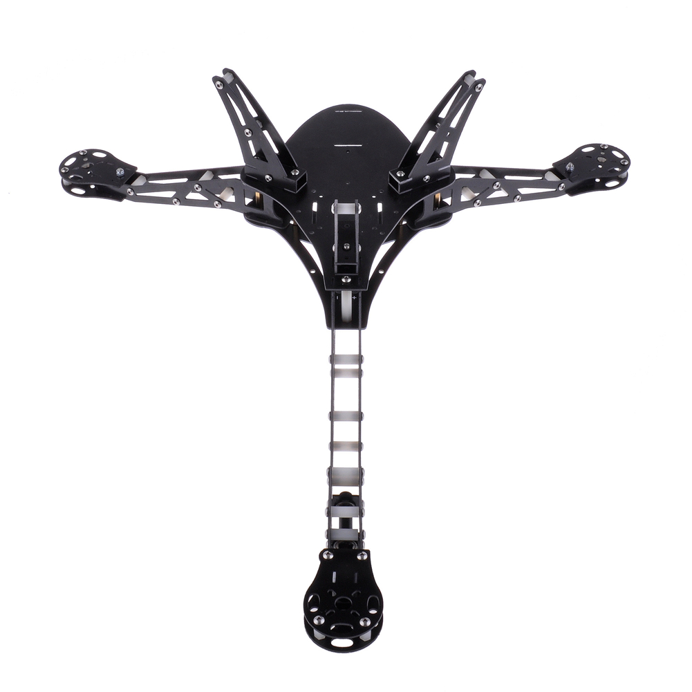 Y3 MWC KK Glass Fiber Foldable Tricopter 3-axis Multi-copter Rotor ...